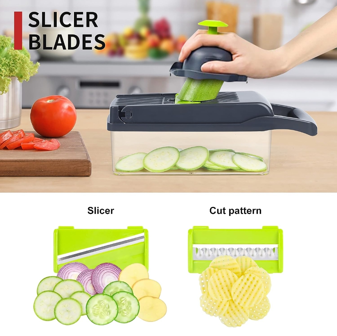 قطاعة خضار 10 في 1 احترافية